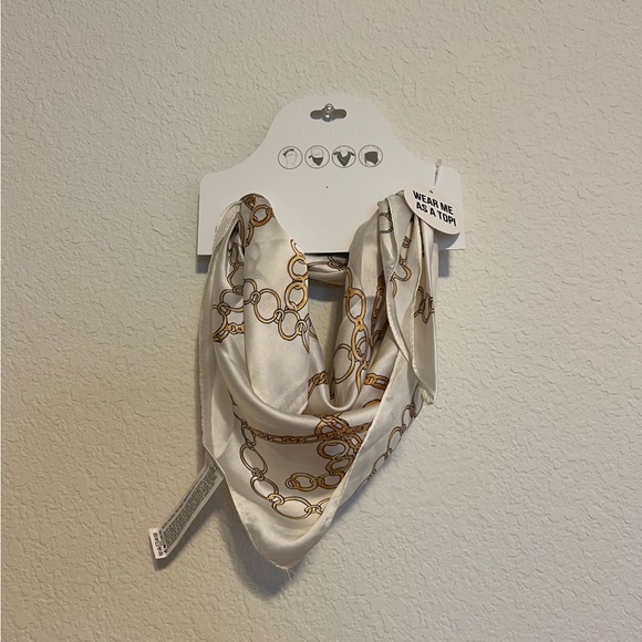 Forever 21 | Accessories | Bnwt Forever 2 Cream Bandana | Poshmark